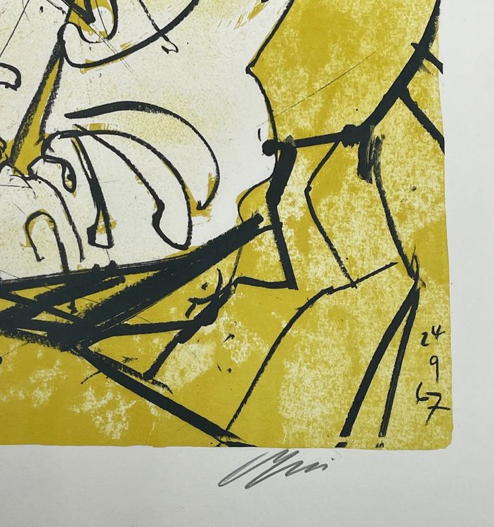 Hans Erni Lithographie Handsigniert | Kaufen auf Ricardo