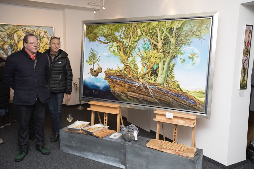 Original Meisterwerk: Regenbogenwald 2016 by Carl W. Röhrig | Kaufen ...