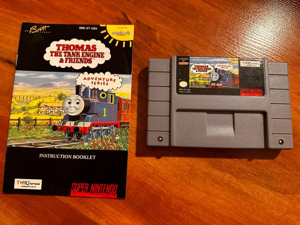 Jeu SNES US loose: Thomas the Tank engine & Friends + Notice | Kaufen ...