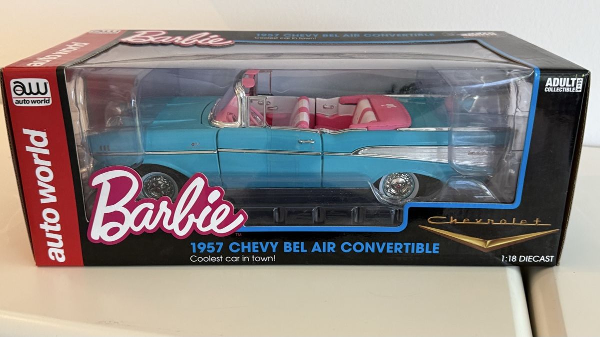 Barbie 1957 Chevy Bel Air Barbie Movie Car Neu (Neu und ...