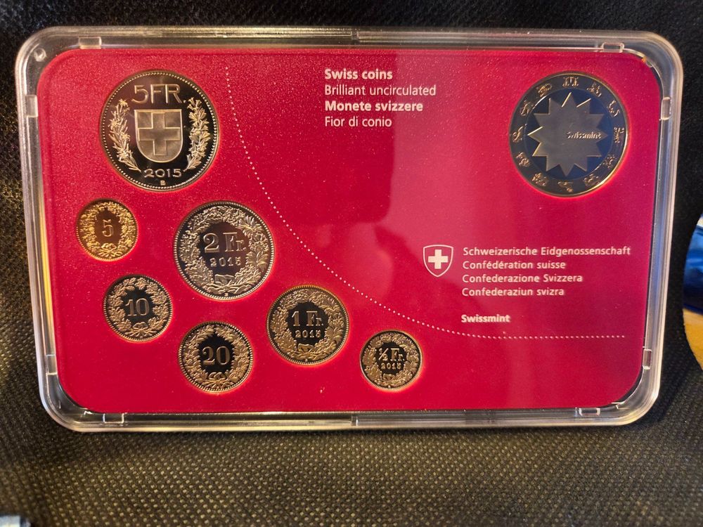 Münzsatz 2015 Baby STGL ohne Umkarton (Gebraucht) in Muri AG für CHF 21 ...