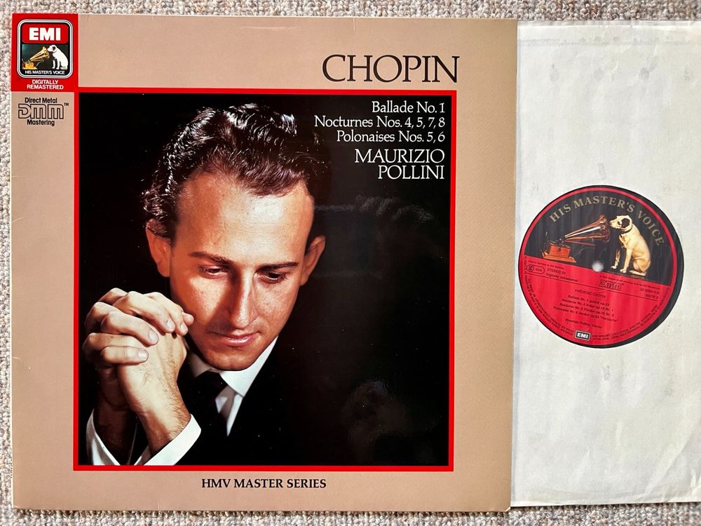 Chopin Pollini – Ballade No 1; Nocturnes LP ♪ GEWASCHEN ♪ (Neu (gemäss ...