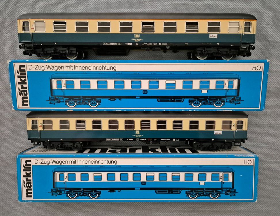Märklin D-Zug Wagen 4111+4112 (Gebraucht) in Zug für CHF 20 – mit ...