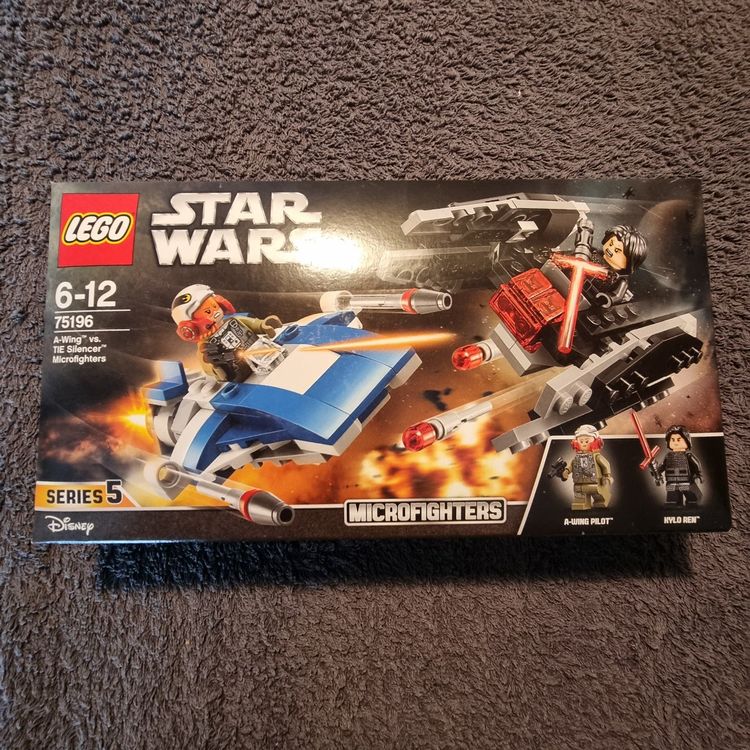 Lego Star Wars 75196 A-Wing vs TIE Silencer Microfighters | Kaufen auf ...