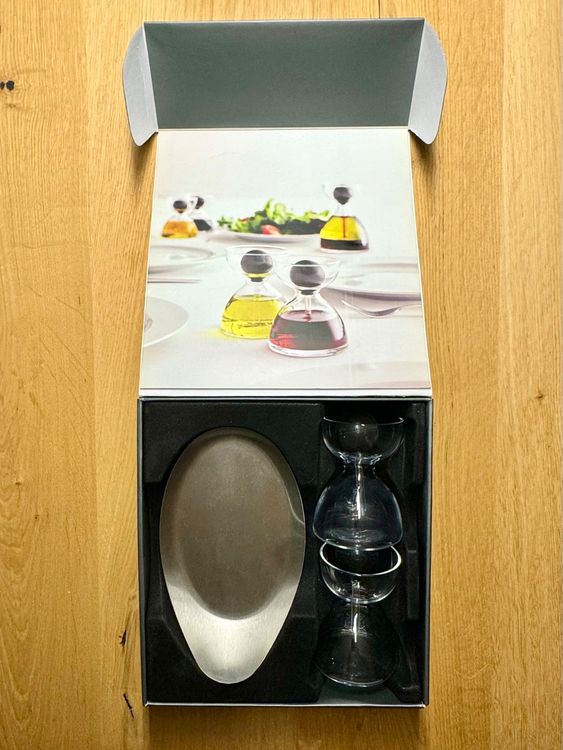 Hochwertiges Set Essig & Öl Pipette Edelstahl v. Menu Design (Gebraucht ...
