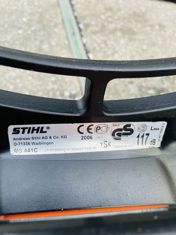 Motorsäge Stihl MS 441C | Kaufen auf Ricardo