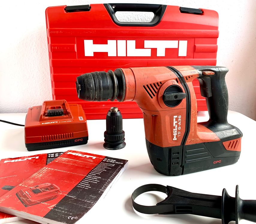 Hilti Akku-Bohrhammer TE 6-A36 mit Ladegerät + Koffer | Kaufen auf Ricardo
