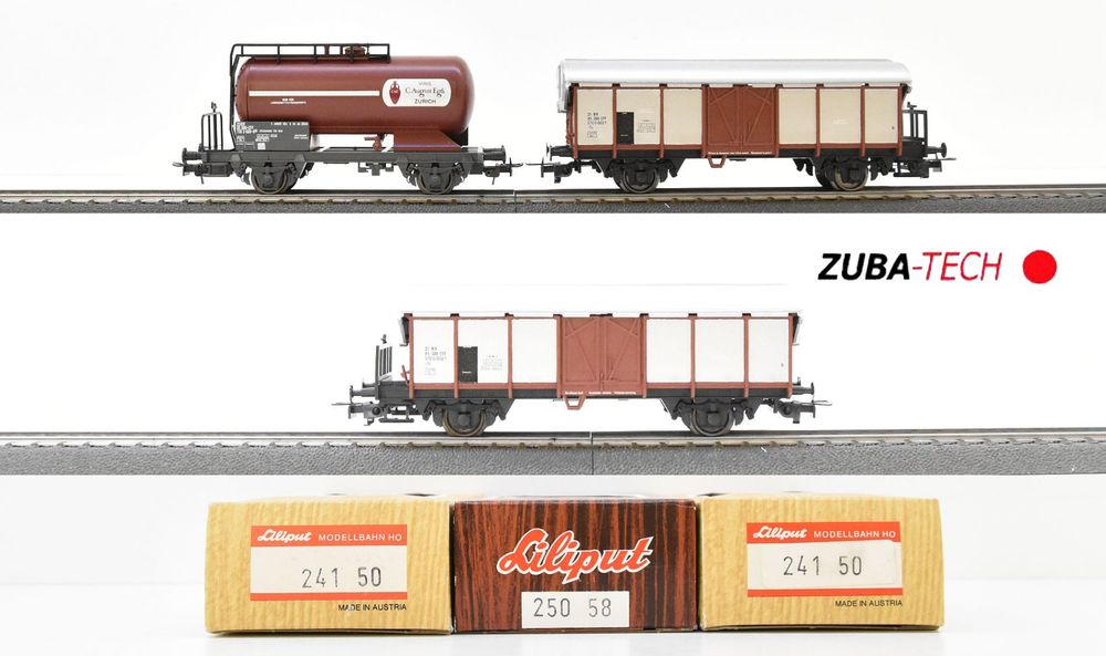 Liliput 3x Güterwagen der SBB H0 GS mit OVP (Gebraucht) in St. Gallen für CHF 10 – mit Lieferung ...