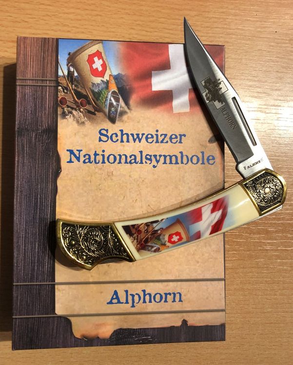 Falkner - Sammlerstück - Schweizer Nationalsymbole - Alphorn (Neu und originalverpackt) in ...