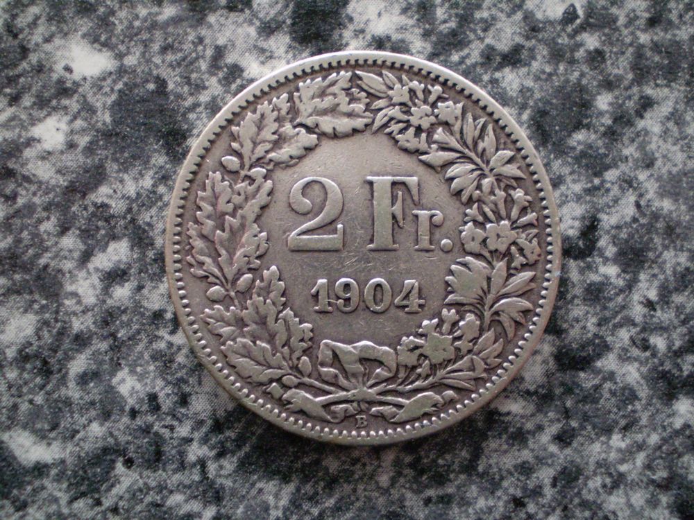 2 Fr. 1904 !!! sehr Rar !!! ab 1.- !!! (Gebraucht) in Dierikon für CHF 8 – mit Lieferung auf ...