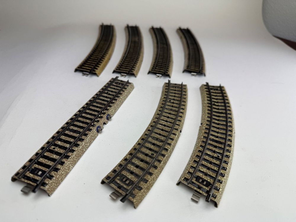 Märklin 5100 2Stk gebogene M Schienen Fund weitere (Gebraucht) in Elm ...