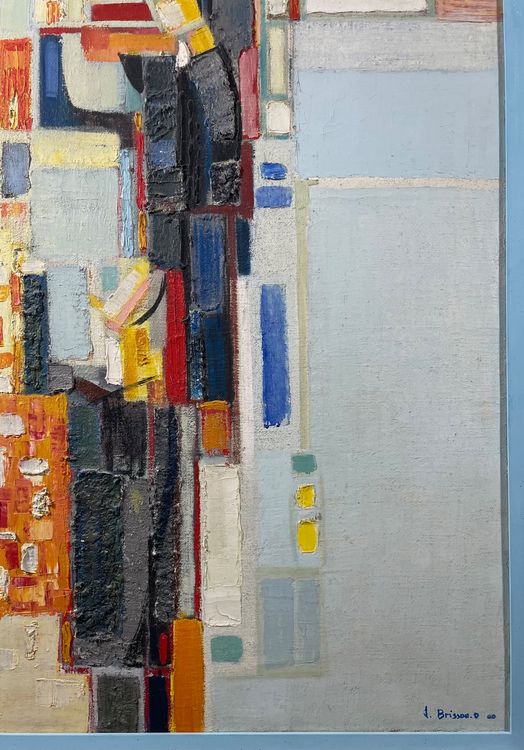 Jean Brisson Duval (1931-1999) grosses Gemälde (Gebraucht) in Root für ...