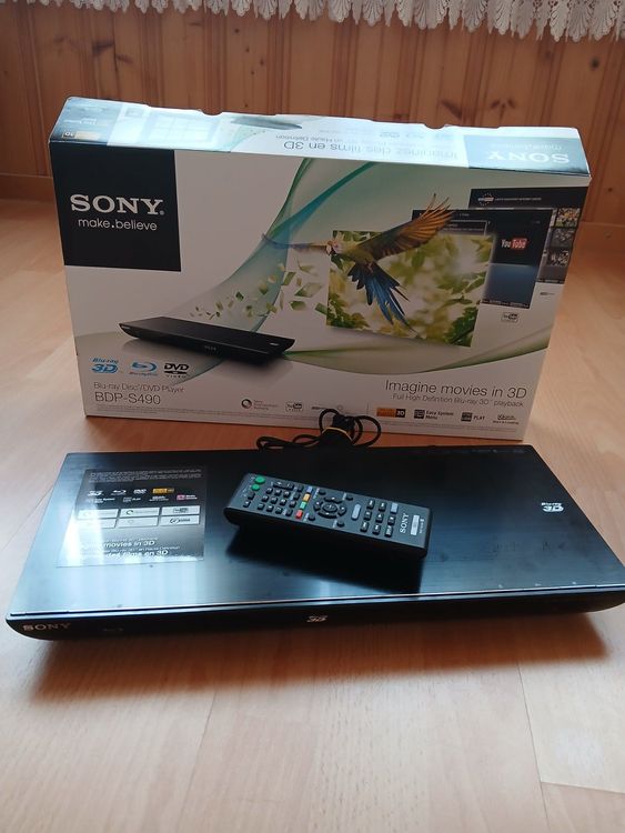Sony 3D Blu-ray/DVD Player BDP-S490 (Gebraucht) in Gebertingen für CHF ...