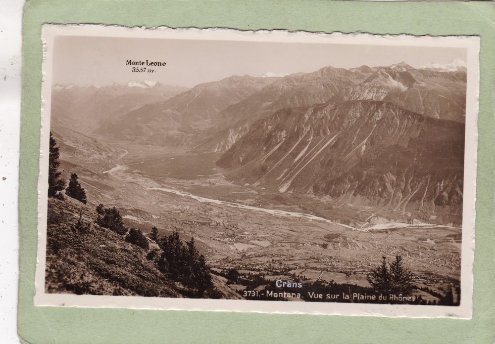Crans Montana Vue sur la Plaine du Rhône (Gebraucht) in Herisau für CHF 1 – mit Lieferung auf ...