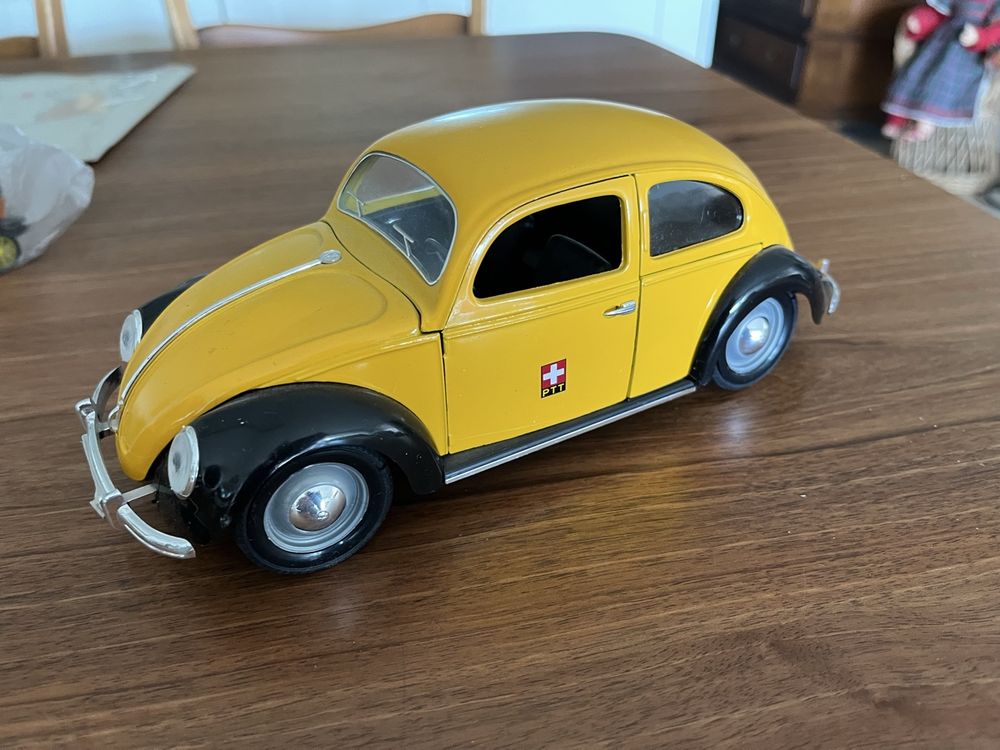 VW Käfer PTT 1991, 1/17Gelb/Schwarz, Top Zustand. (Gebraucht) in hinwil für CHF 26.5 – mit ...