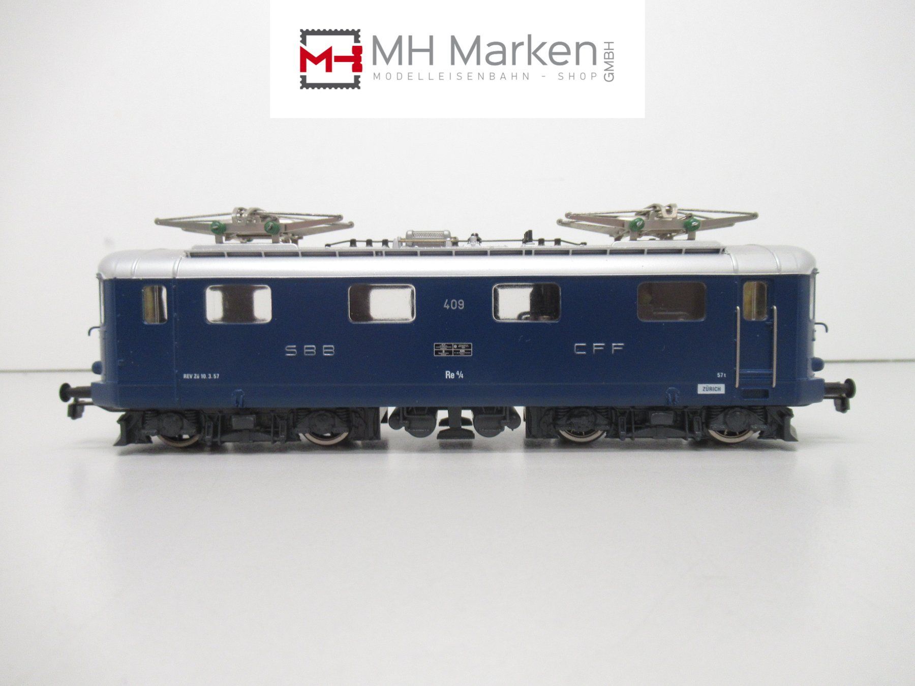 Hag Nr. 233 E-Lok Re 4/4 I SBB CFF FFS blauer Lack Analog DC (Gebraucht ...