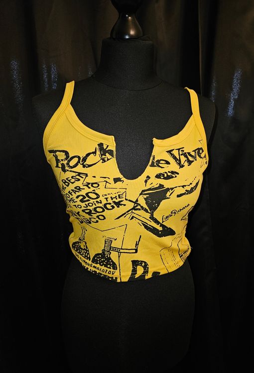 Punk rock crop top | Kaufen auf Ricardo