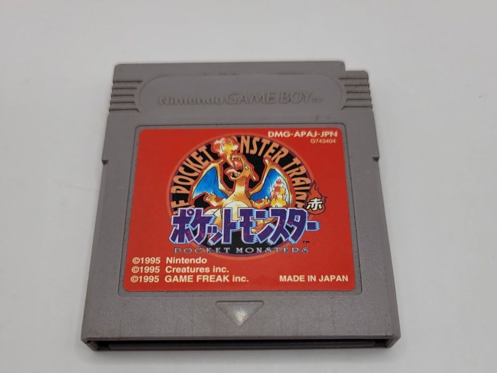 Pokemon Rot Gameboy GB Modul Japan (Gebraucht) in Münchenstein für CHF ...