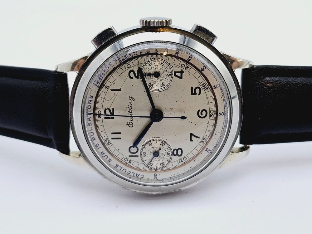 BREITLING Landeron 39 Chronograph Herrenuhr Vintage (Gebraucht) in ...