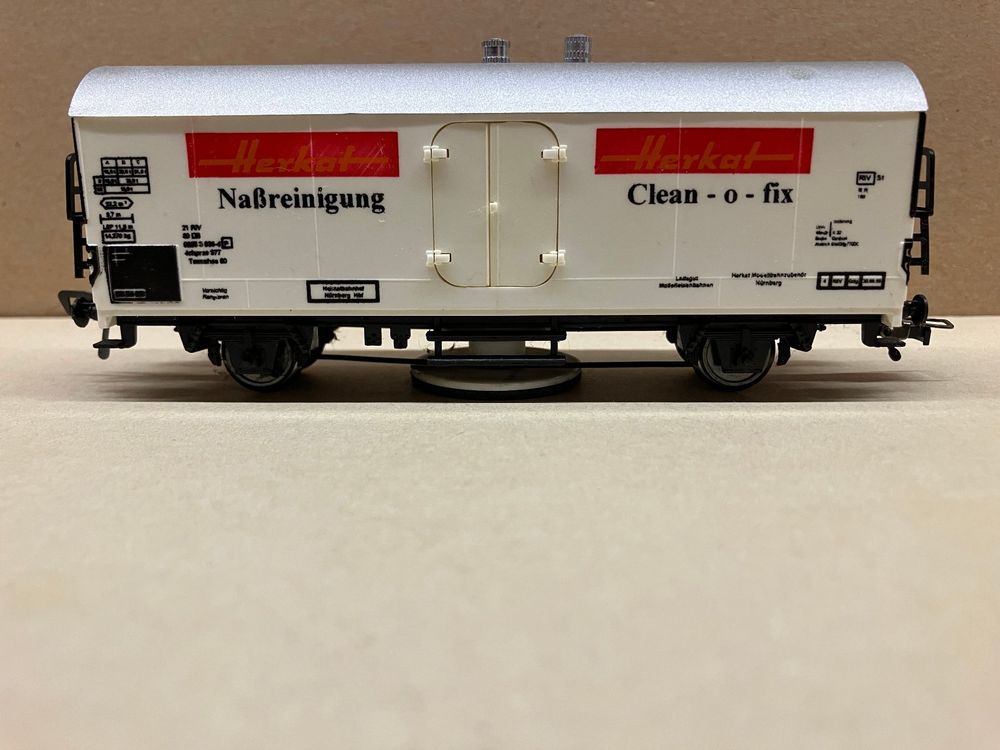Herkat 1306 Schienenreinigungswagen-Set, H0 GS (Gebraucht) in Neuendorf für CHF 17 – mit ...