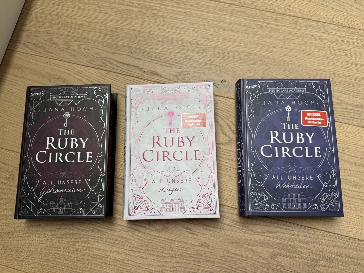 Buchreihe: The Ruby Circle, Jana Hoch, Jugendbuch-Reihe (Neu (gemäss ...