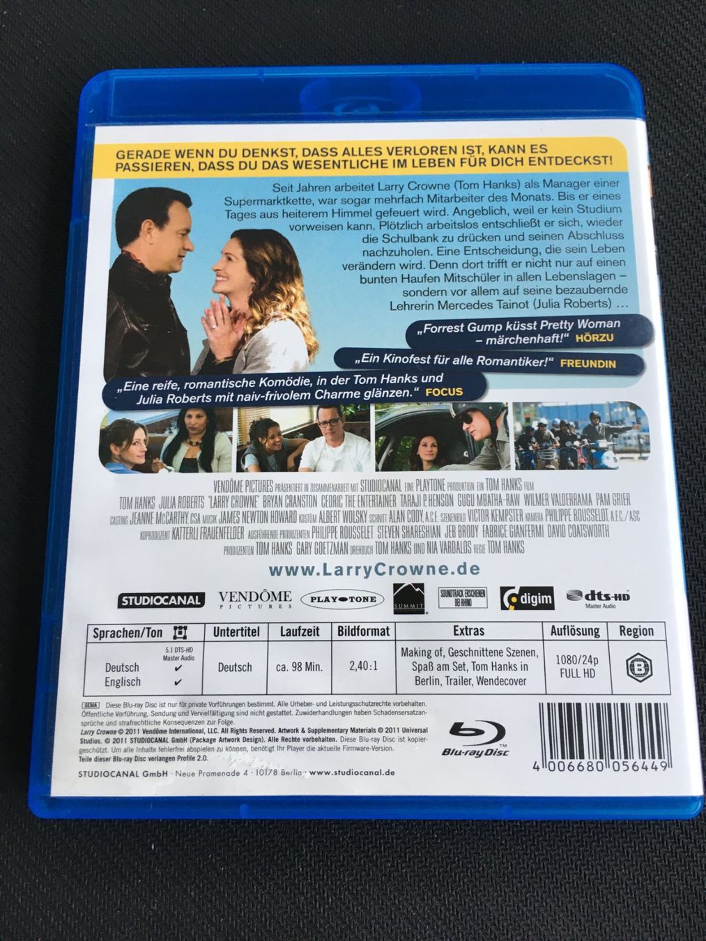 Larry Crowne [Blu-ray] (Gebraucht) in St.Gallen für CHF 3.9 – mit ...