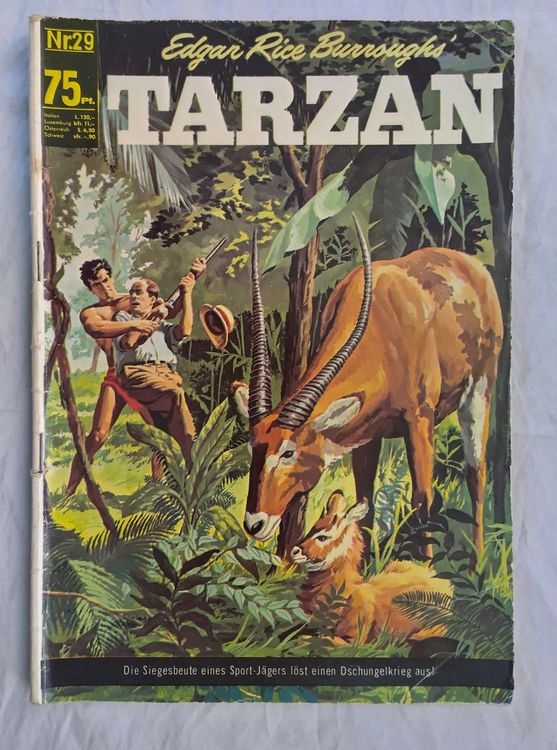 Tarzan Comic Heft Nr. 75 / 1967 ab Fr. 3.- (Gebraucht) in Bellach für CHF 3 – mit Lieferung auf ...