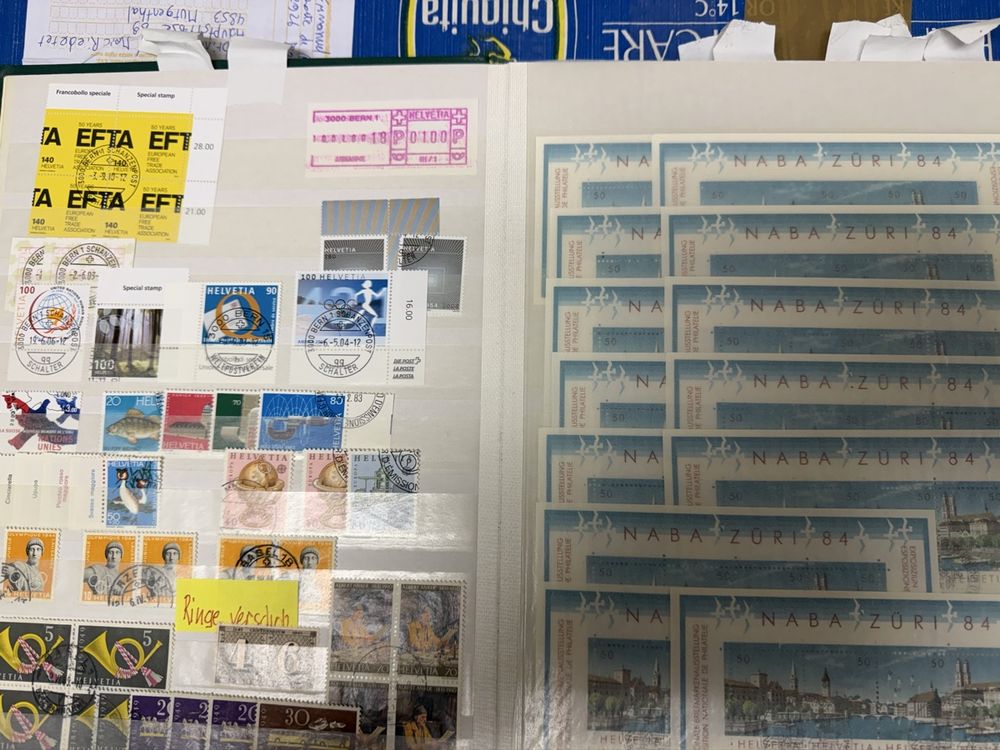 Album mit Schweizer Marken ab Sitz Helvetia (Gebraucht) in Murgenthal für CHF 49 – mit Lieferung ...