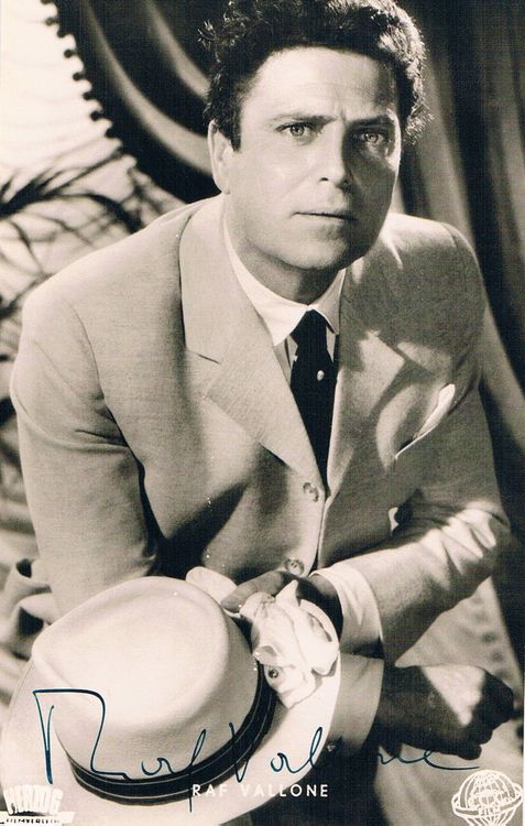 Raf Vallone 1916-2002 Autogramm signiert Foto 9x13cm (Gebraucht) in ...