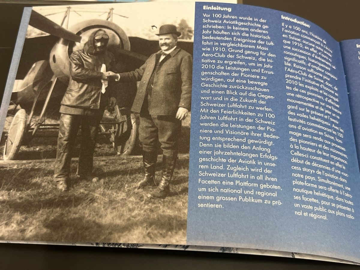 100 Jahre Schweizer Luftfahrt - Sonderausgabe! Top! (Neu (gemäss ...