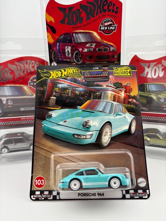 Hot Wheels Porsche 964 Premium Boulevard #103 - 2024 (Neu und ...