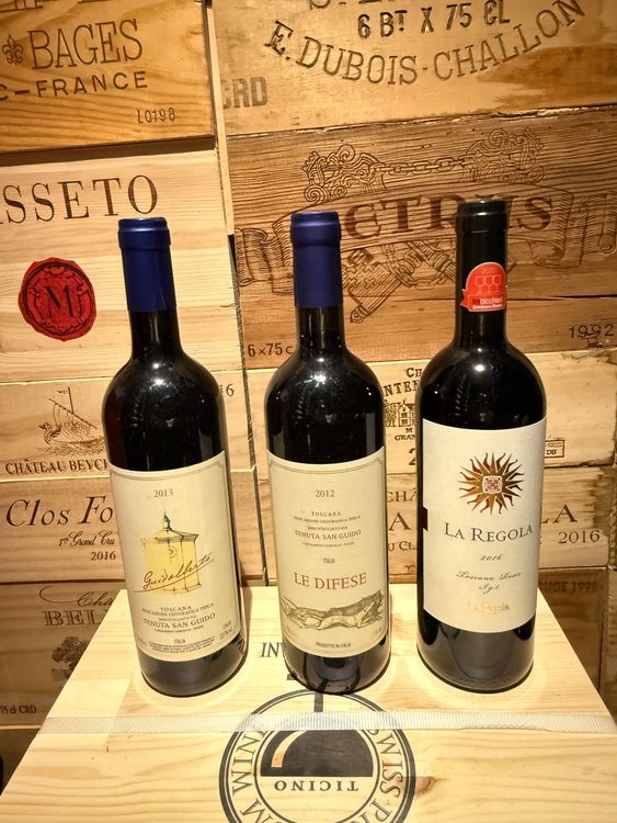 Vin italien Toscan divers (Gebraucht) in Vandoeuvres für CHF 45 – mit ...