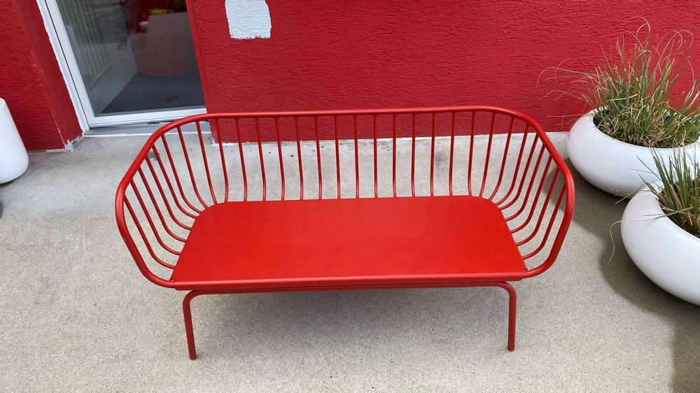 Fabelhafte Ikea Gartenbank Rot Ebenbild