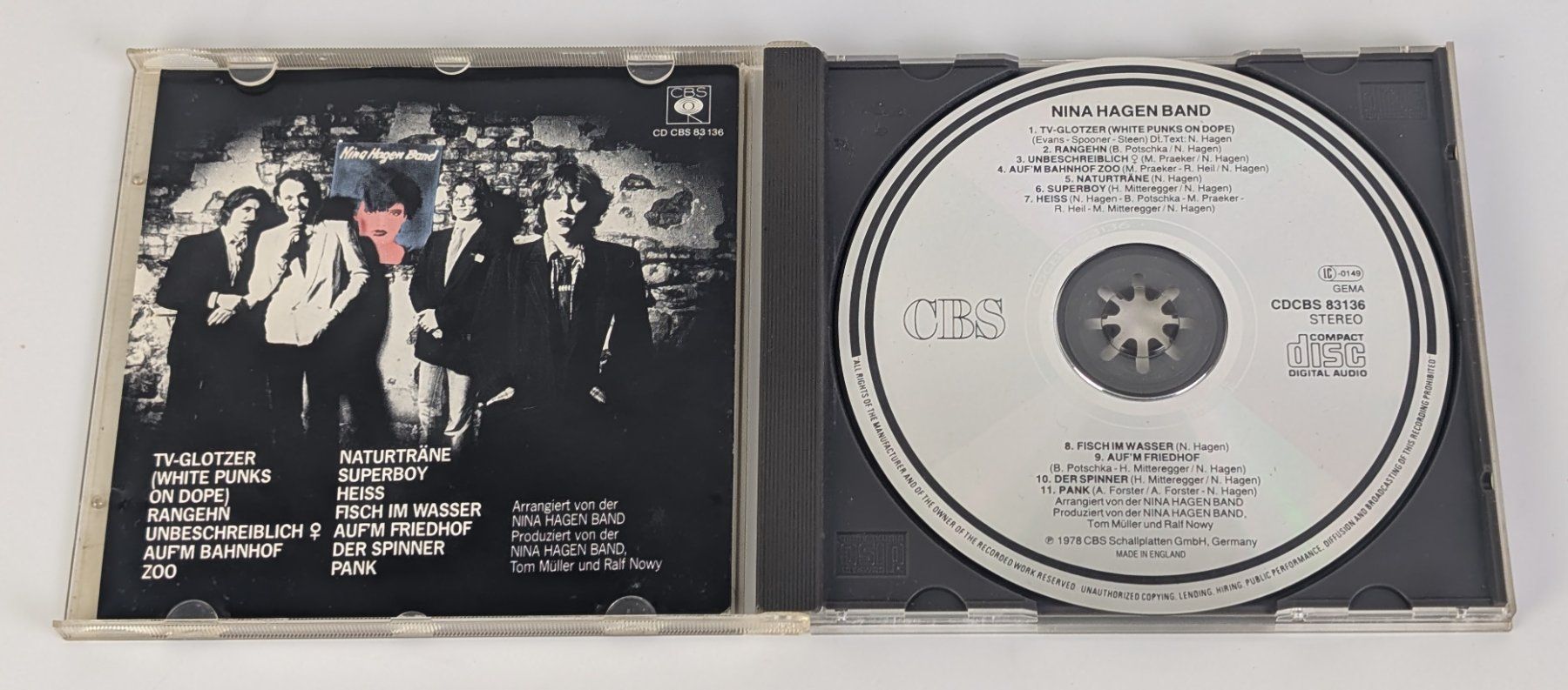 Nina Hagen Band CD - Seltenes Sammlerstück, Top (Gebraucht) in Zürich ...