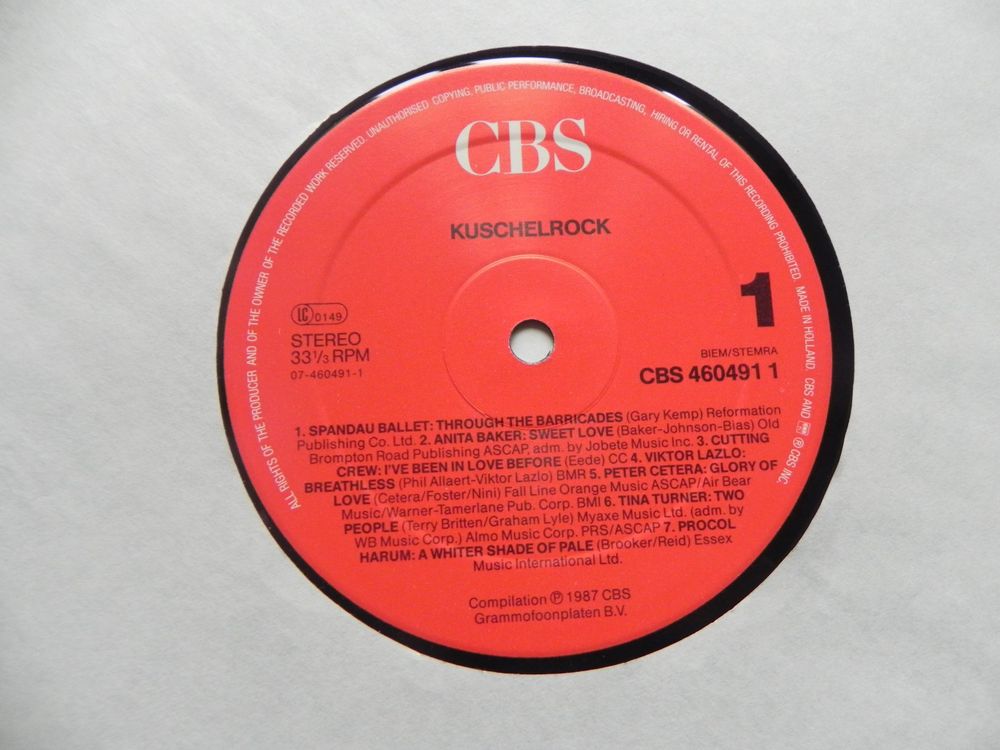 3 LP Bravo Kuschel Rock 1987 mit 44 Love Songs Europe ua. | Kaufen auf Ricardo