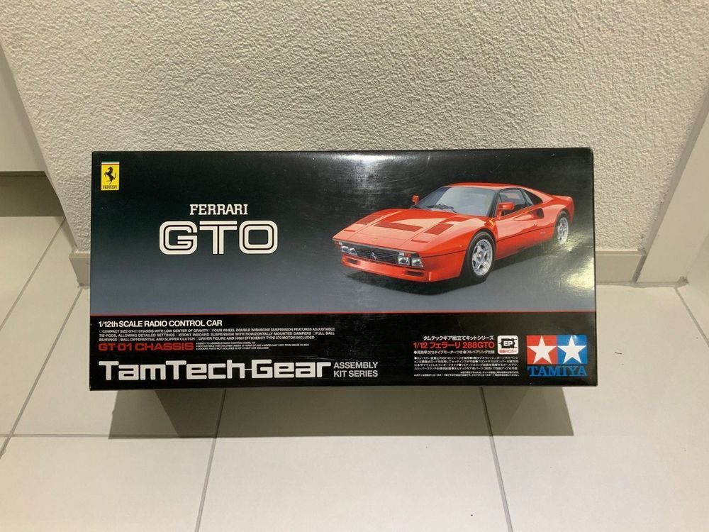 Tamiya Tamtech GT-01 Ferrari GTO, neu (Neu und originalverpackt) in für ...