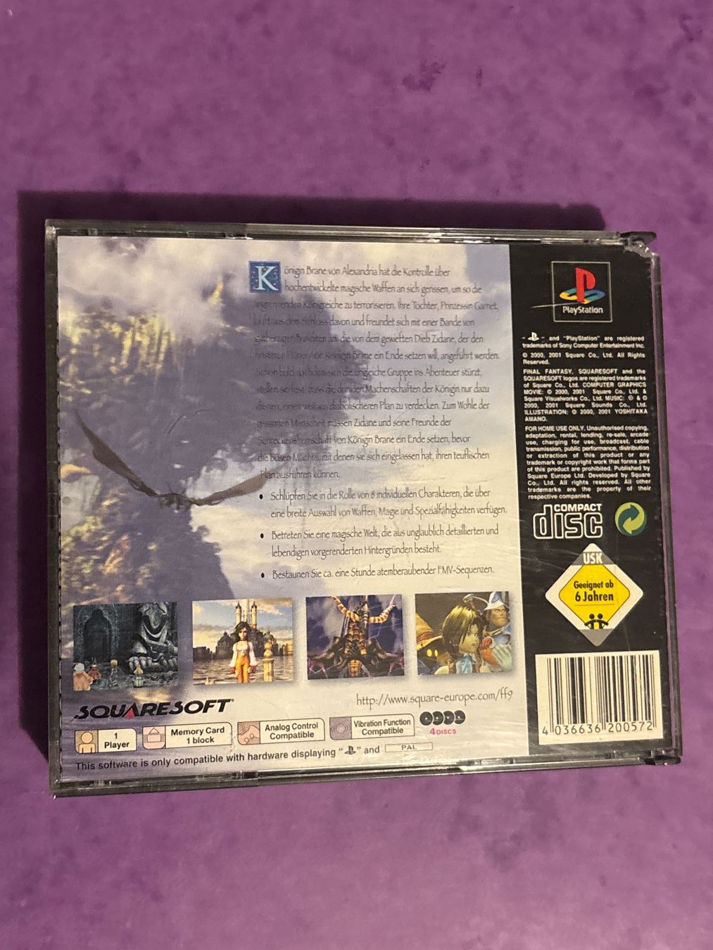 Final Fantasy IX (nur CD1 und OVP) (Gebraucht) in Spreitenbach für CHF ...