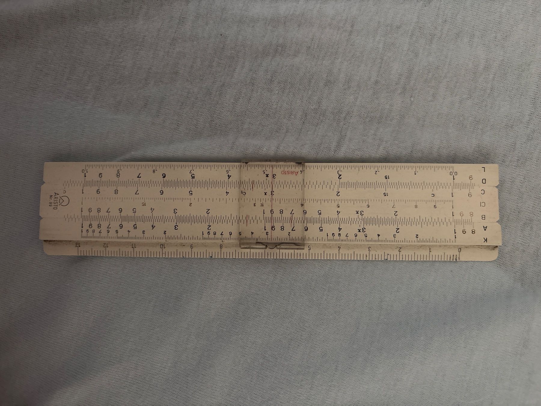 Aristo Scholar Rechenschieber mit Etui, Top Zustand! (Gebraucht) in ...