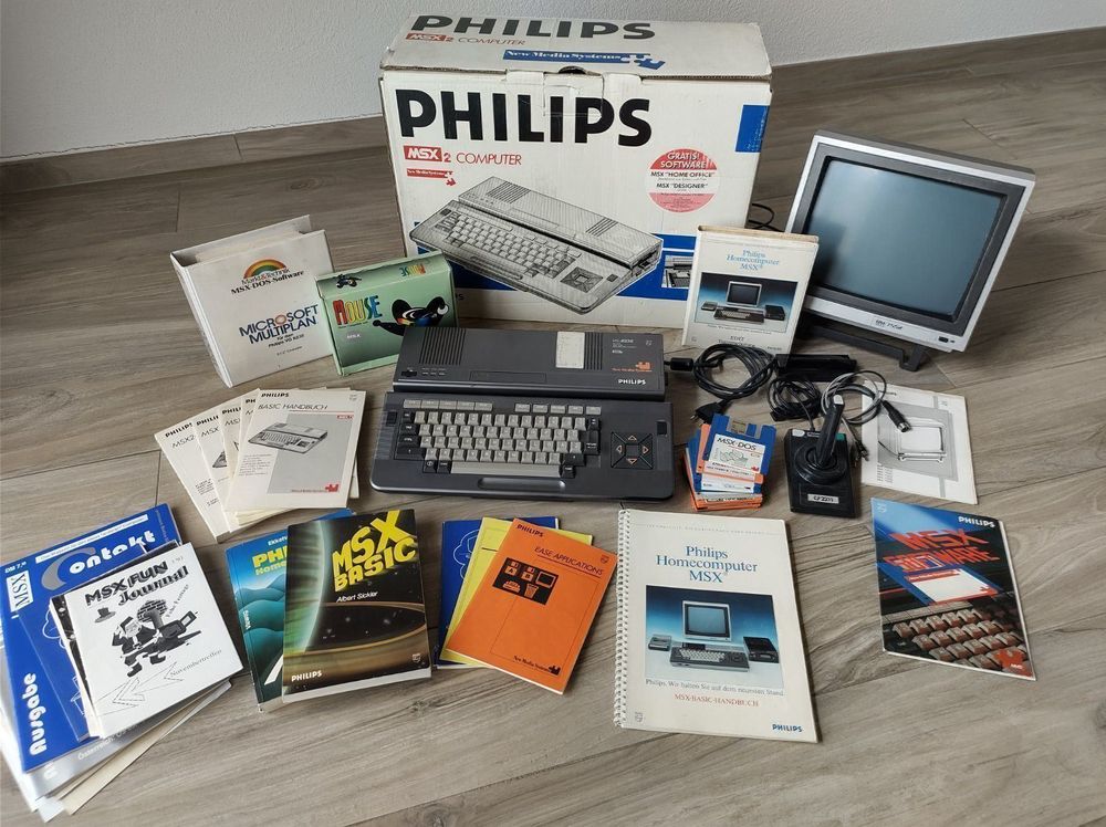 Philips MSX 2 Paket in OVP inkl. Monitor | Kaufen auf Ricardo