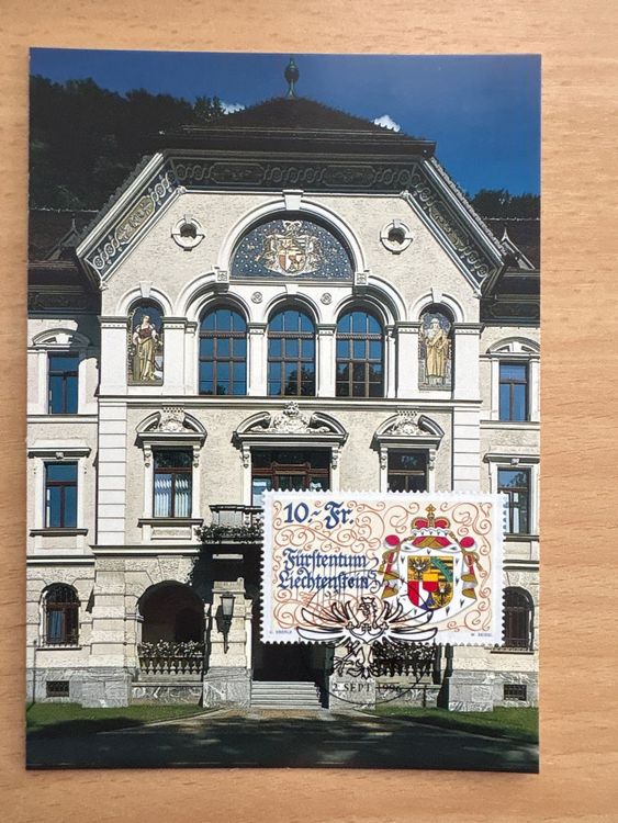 Liechtenstein Maximumkarte Vaduz, Top Zustand, Rarität! (Gebraucht) in Ibach für CHF 1.5 – mit ...