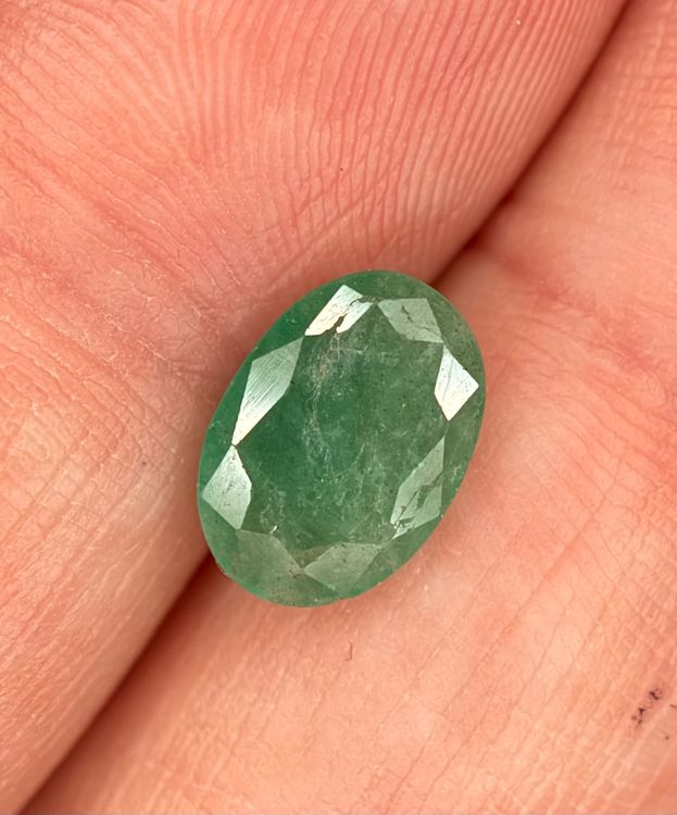 Ab 1 Fr. - Natürl. Smaragd 2.0 ct aus Sambia (Neu (gemäss Beschreibung ...