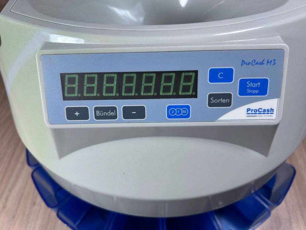 Münzzähler ProCash M3 für Schweizer Franken (Gebraucht) in Männedorf ...
