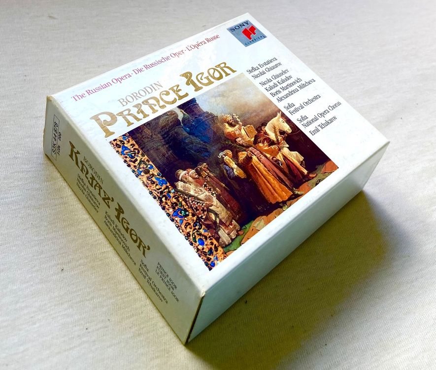 3 CDs Borodin - Prince Igor • Fürst Igor • Oper-Boxset (Gebraucht) in ...