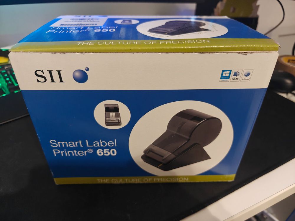 SII Smart Label Printer 650 neuve (Neuf avec emballage d'origine) à ...