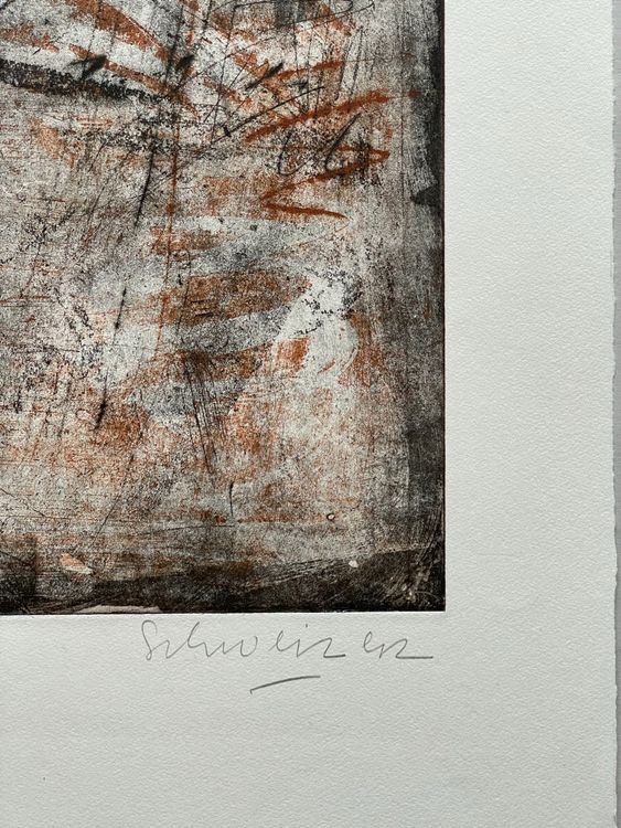 Hans Schweizer (1942) - Lithographie - signiert/datiert 82 | Kaufen auf Ricardo