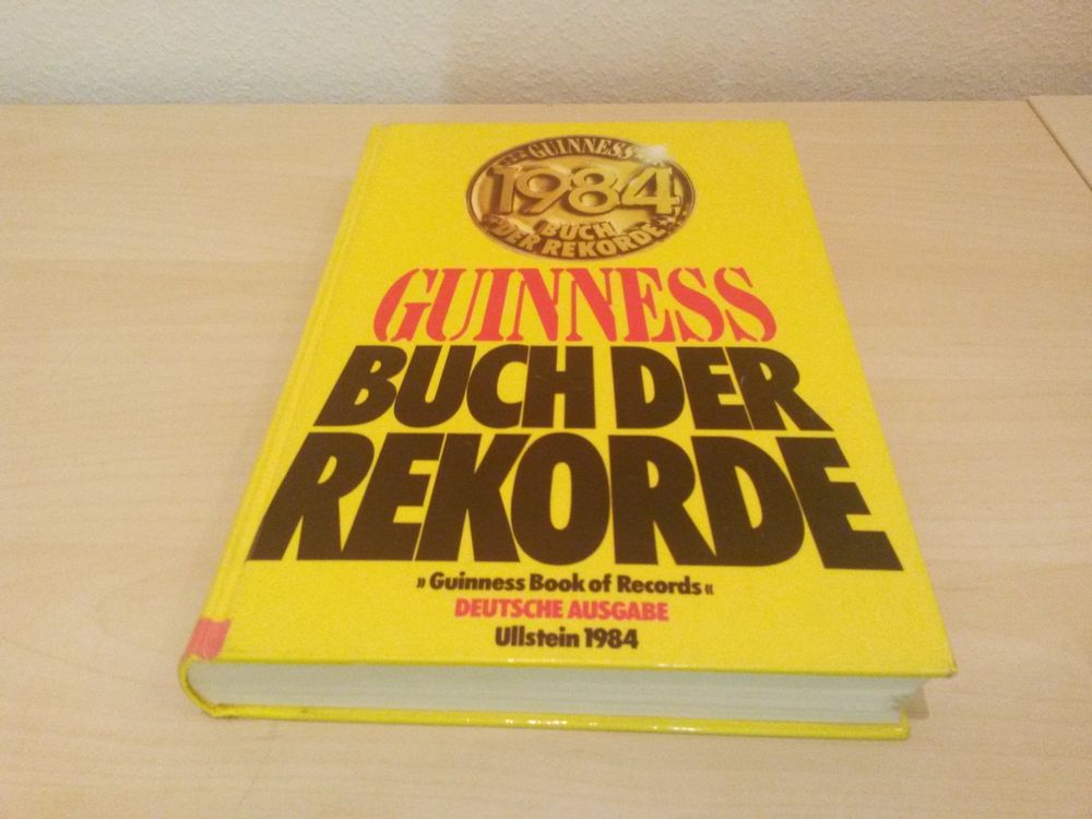 Guinness Buch der Rekorde 1984 (Gebraucht) in Luzern für CHF 5 – mit ...