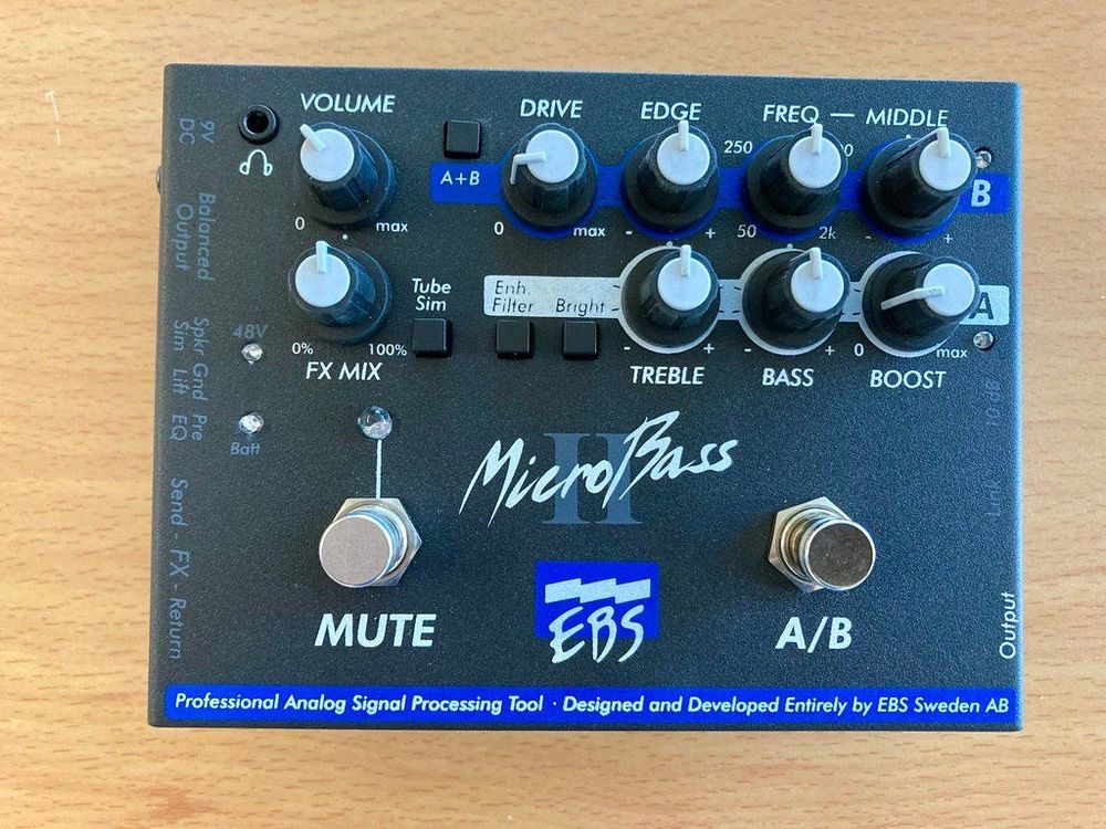 EBS MicroBass II (Gebraucht) in für CHF 200 – mit Lieferung auf Ricardo kaufen