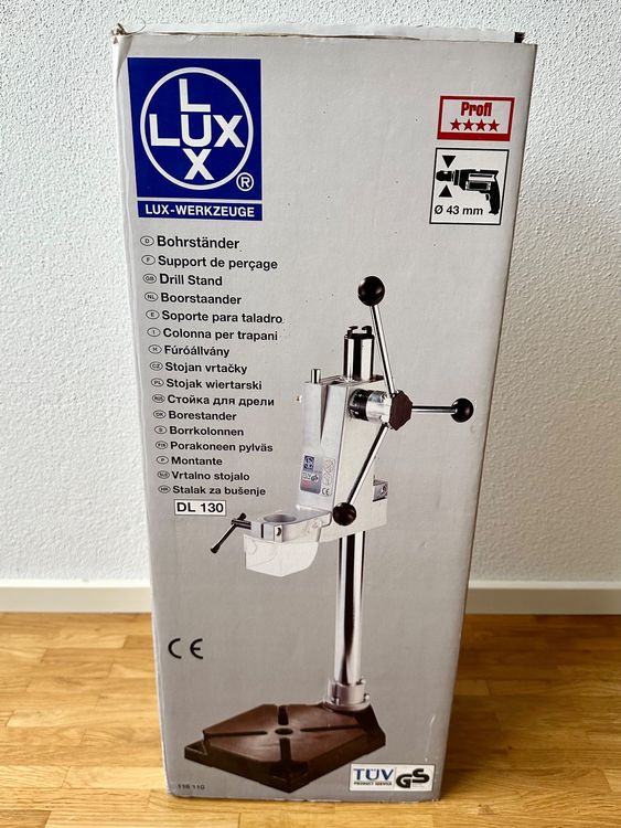 LUX-Werkzeuge Bohrständer DL 130 Profi (Neu und originalverpackt) in Luzern für CHF 35 – mit ...