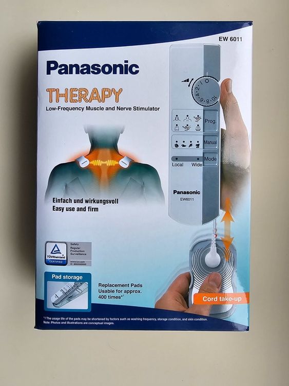 Muskel und Nerven Stimulator von Panasonic EW 6011 (Gebraucht) in ...