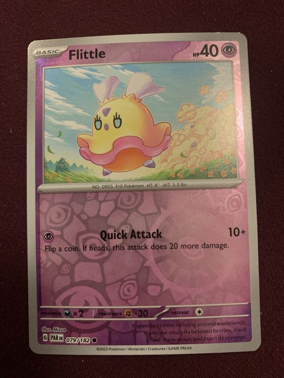 Flattutu/Flittle Pokémon Karte english | Kaufen auf Ricardo